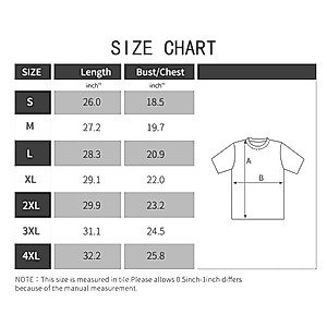 TiwBski Novelty American Flag T-Shirts for Men Eagle Graphic Shirt with Short Sleeves,Black3,XL