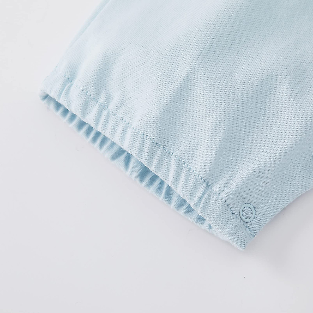 pureborn Baby Boy's Nautical Romper Sleeveless Summer Naval Style Cotton Sailor One Piece Outfit Blue Anchor 6-9 Months