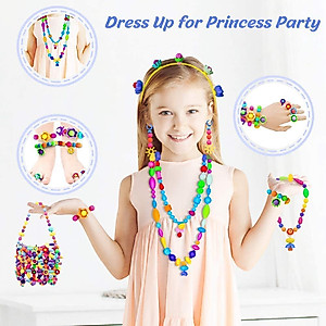 VERTOY Friendship Bracelet Kit and Pop Beads Jewelry Making Kit for Girls, STEM Arts and Crafts Toys for 3-10 Year Old Girls, Best Birthday Gifts for Girls and Toddlers, Value 2 Packs