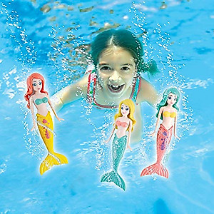 BANZAI Dive Mermaids 4pc Colors May Vary