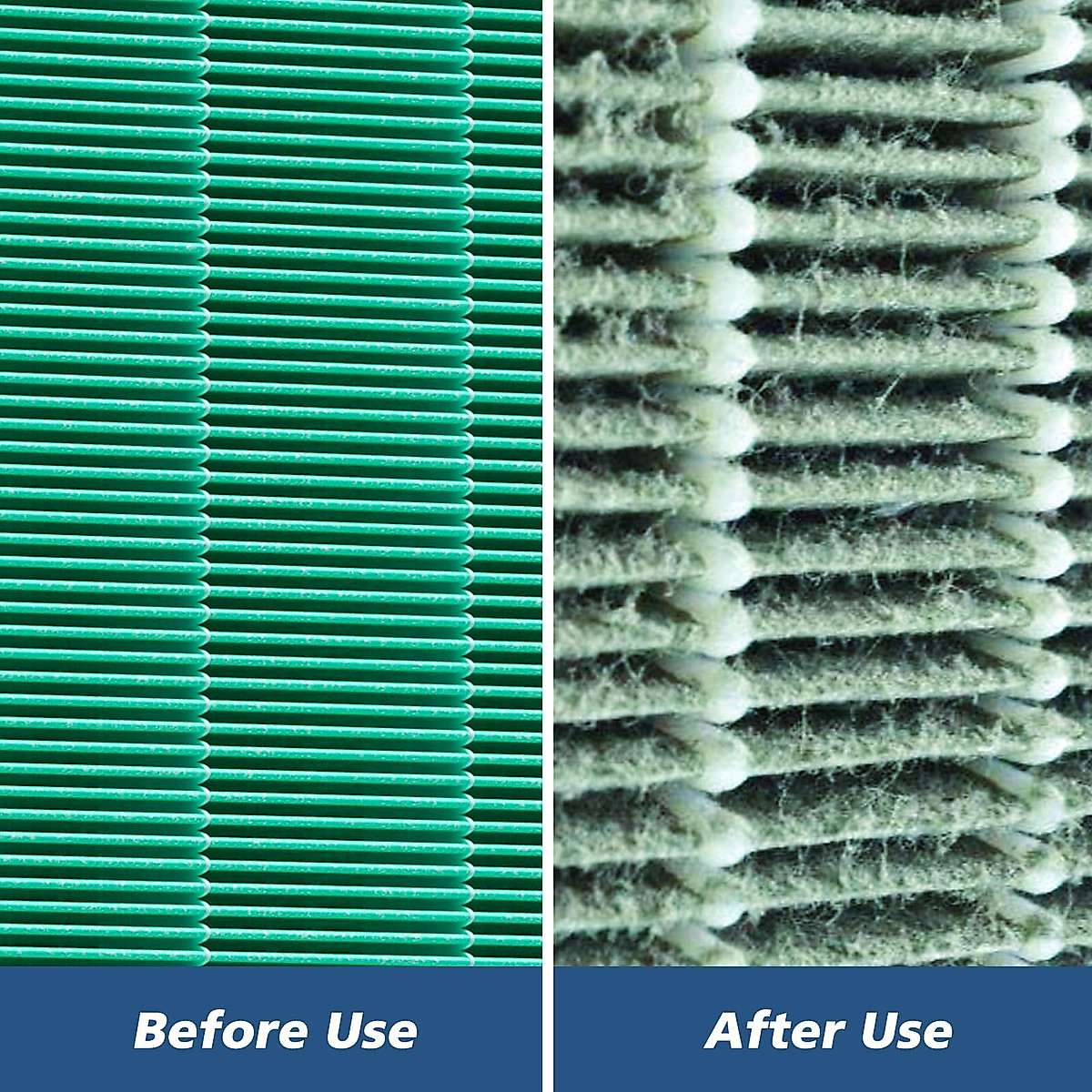 Filter Replacement Sets for Coway Airmega 150 Air Purifier, 2 Green True HEPA and 8 Active Carbon Filter, AP-1019C-FP