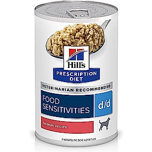 Hill's d/d Skin/Food Sensitivities Salmon Formula Canned Dog Food, 13 oz, Pack of 6
