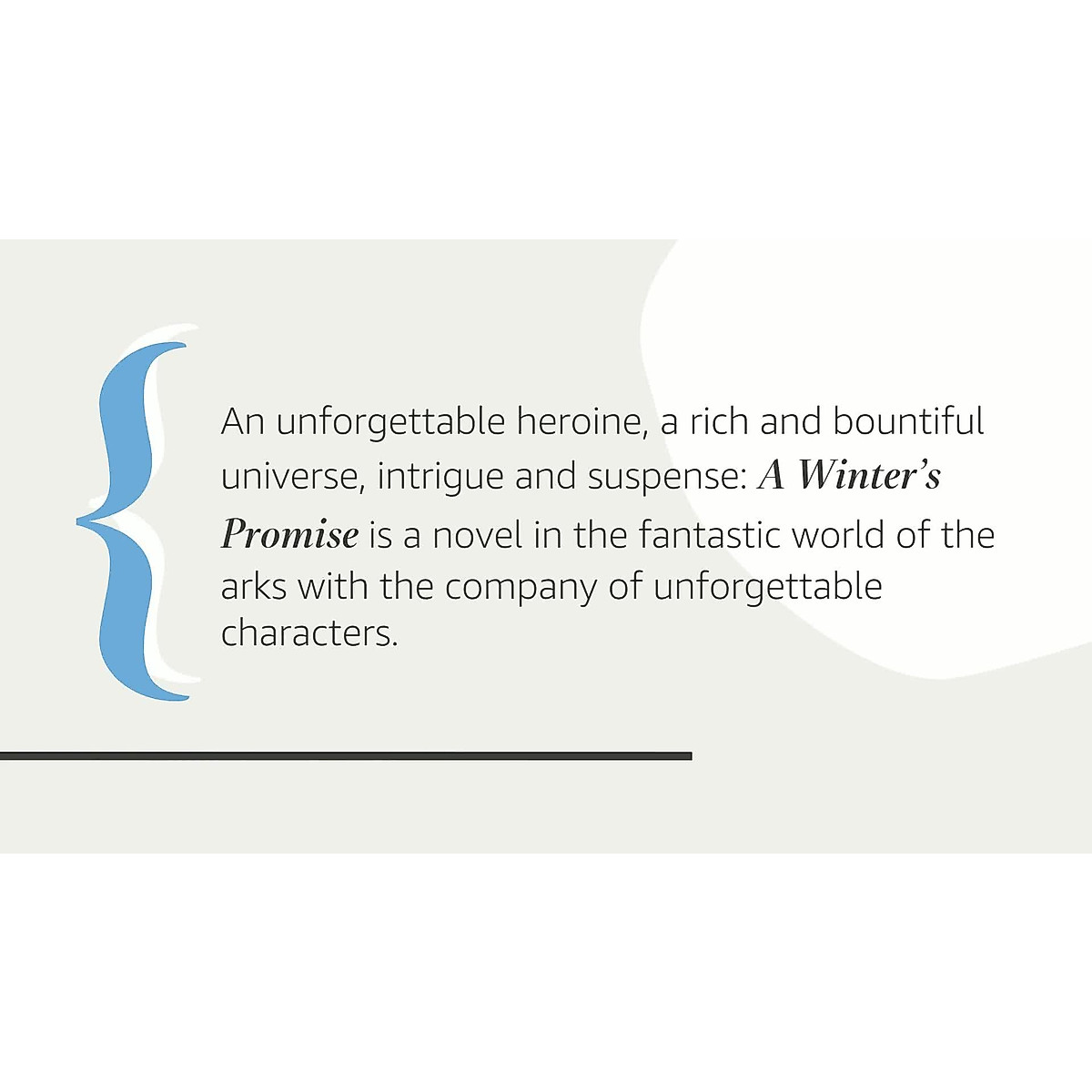 A Winter’s Promise: Book One of The Mirror Visitor Quartet (The Mirror Visitor Quartet, 1)