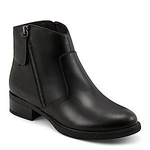 Easy Spirit Women's Lacy Ankle Boot, Black, 8 Wide