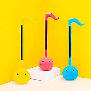 Otamatone Classic [English Edition] Yellow Japanese Electronic Musical Instrument Portable Synthesizer from Japan Maywa Denki for Children and Adults Gift