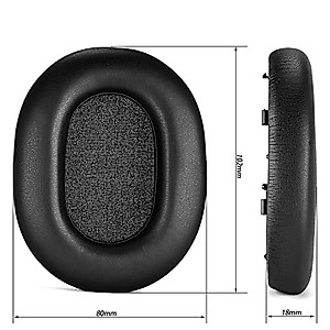 1000XM5 Earpads - Replacement Cushions Ear Cushion Cover Compatible with Sony WH-1000XM5 Headphone,Softer Leather,High-Density Noise Cancelling Foam