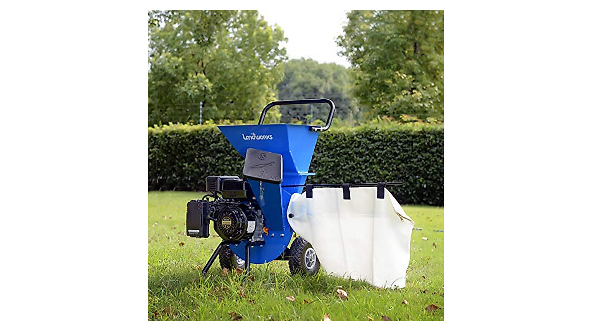 Universal Wood Chipper Collection Bag - 24"x48" Heavy Duty