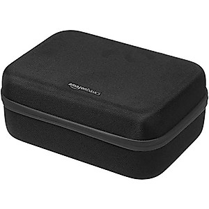 Amazon Basics Hard Shell Travel and Storage Case For Nintendo Switch & OLED Switch, Black, 12 x 4.8 x 9 Inches