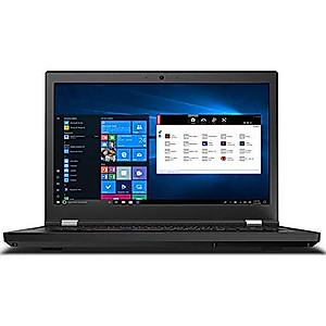 Lenovo ThinkPad P15 Gen 1 - High-End Workstation Laptop: Intel 10th Gen i7-10850H Octa-Core, 64GB RAM, 1TB NVMe SSD, 15.6" FHD IPS HDR Display, Quadro RTX 4000, Win 10 Pro, Black