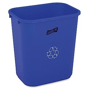Genuine Joe 28-1/2qt Recycle Wastebasket