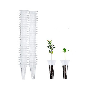 yeshine 50PCS Grow Baskets Plant Pod Replacement for Hydroponic Growing System Seed Pods Baskets for Indoor Herb Garden