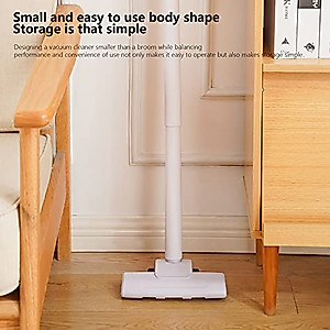 Cordless Vacuum Cleaner With 30 Mins Running Time, Electric Broom Vacuum Sweeper, Powerful Suction Portable Handheld Lightweight Stick Vacuum Cleaner, for Pet Hair Low-Pile Carpet and Hard Floor