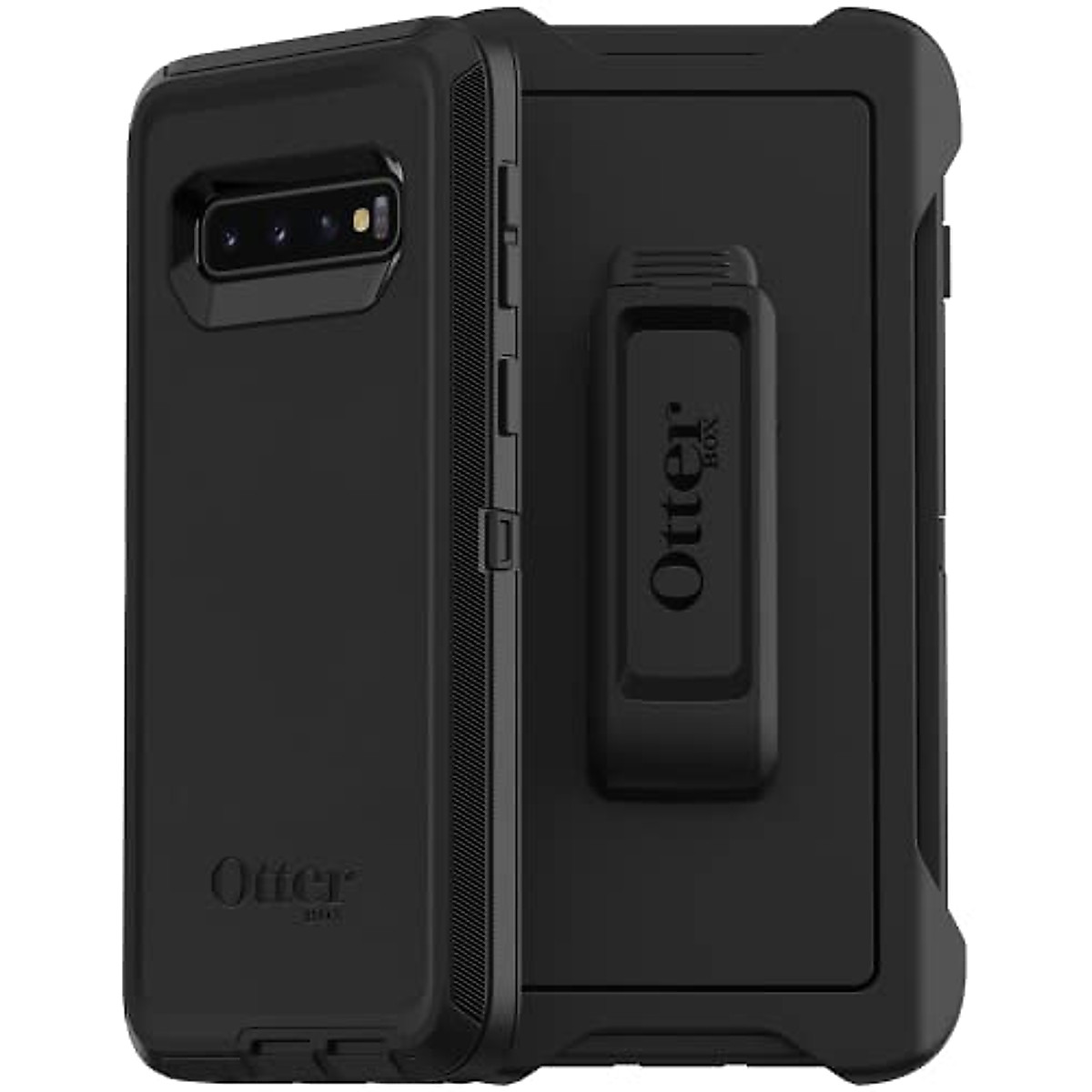 OtterBox Defender Screenless Series Case for Samsung Galaxy S10 (NOT S10e/Plus) Non-Retail Packaging - Black