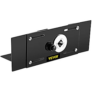 VEVOR Fire Pit Gas Burner Spark Ignition Kit, 300K BTU Fire Pit Ignition System, Stainless Steel Fire Pit Igniter, with 1/2'' Key Valve with Key and Leads & Ground Wire Black Retractable