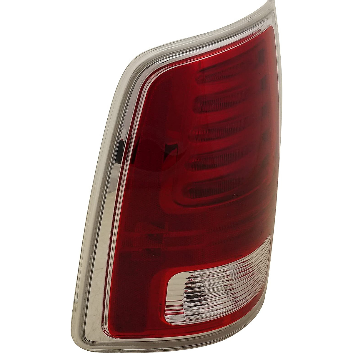 Garage-Pro NHTSA/DOT Compliant Tail Light Compatible With 2013-2018 Dodge Ram 1500 2500 3500 - Chrome CAPA With Bulb Driver Side - CH2800203C, 68093079AC