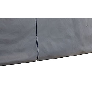 Sojag Accessories Set of 4 12' x 14' Curtains for Monaco/Messina/Mykonos Outdoor Gazebo Models, Grey