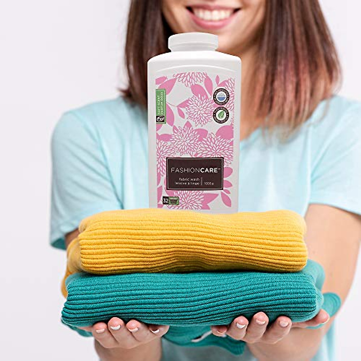 Fashion Care Laundry Detergent Powder Delicate Natural Soft Scented Eco Friendly (2.18 Pound (Pack of 1))