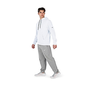 Mizuno Challenger Hoodie, White, Large