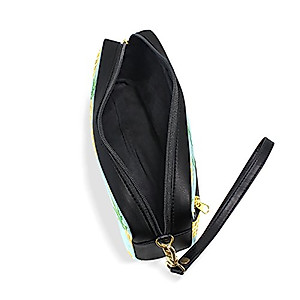 ABLINK Cute Cactus Pencil Pen Case Pouch Bag with Zipper for Travel, School, Small Cosmetic Bag