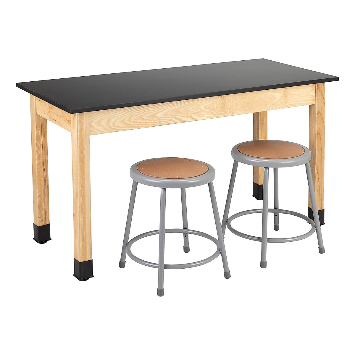 Learniture LNT-GNI-SCI-PH2454-SO Desk, 24" W x 54" L, Black