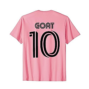 Miami Pink GOAT Soccer Futbol Kit style T-Shirt