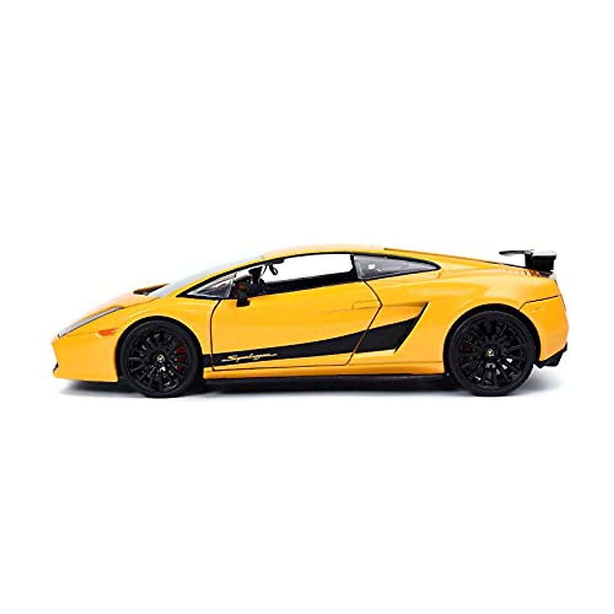 Jada Toys Fast & Furious 1:24 Lamborghini Gallardo Superleggera Die-cast Car Yellow, Toys for Kids and Adults