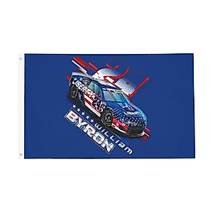 William Byron 24 3x5 Ft Flag Double-Sided Printing Banner Indoor Outdoor Decorative Flags Metal Grommets Durable