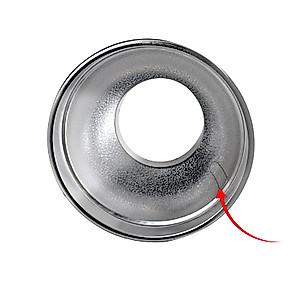 Godox Reflector Bowens Mount Reflector AD-R6 7" Light Modifier - Versatile for AD600, AD400Pro, MS200, MS300, SK400II, SK300II, SL60W, VL150, SL150W, and More