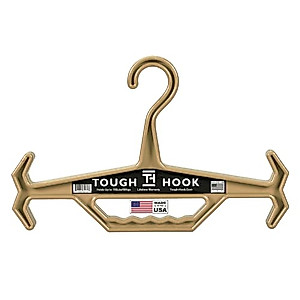 Tough Hook Original Hanger Pack Set of 2 | 1 Tan and 1 Midnight |USA Made | Multi Pack