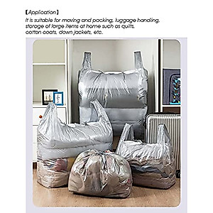 10PCS Extra-large capacity packing bag, large thickened quilt storage bag, vest bag for moving collection, carrying luggage, moisture-proof