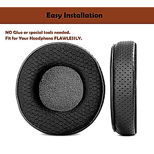 DowiTech Professional Headphone Replacement Ear Pads Cushions Headset Earpads Compatible with AKG K52 K72 K92 K240 Headphone Headset