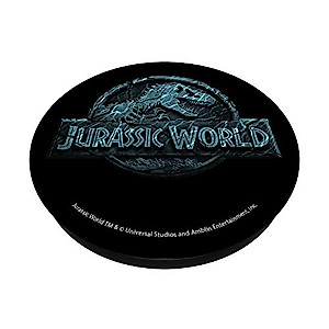 Jurassic World Two Logo Lost In The Deep PopSockets PopGrip: Swappable Grip for Phones & Tablets