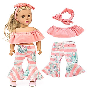 XFEYUE American 18 inch Doll Clothes and Accessories for 18 inch Doll, Mermaid Costumes and Various Styles of Doll Clothes for Child Birthday Gifts