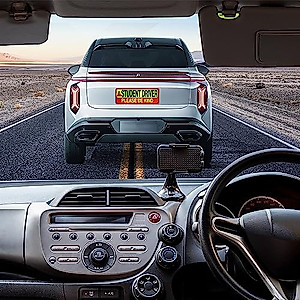 DIYMAG 6Pcs Student Driver Sticker Magnet for Car, Please Be Patient New Drivers Glow in Dark Accessories Magnetic Novice New Drivers Sticker Safety Warning Magnetic Vehicle Signs Reusable