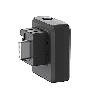 Insta360 Mic Adapter (Horizontal Version), Compatible for ONE RS…