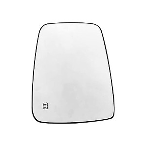 Left Driver Side Heated Mirror Glass Replacement For 2009-2018 Dodge Ram 1500 2500 - Ram 1500 Side Mirror Glass With Rear Holder- Replace 68079362AA 68050298AA