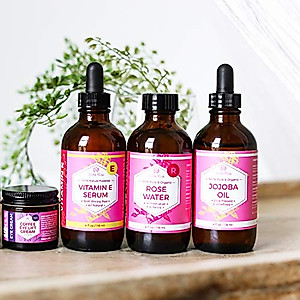 Rose Water Spray for Face by Leven Rose - Pure Natural Moroccan Rosewater Hydrosol Face Spray - Organic Rose Water for Hair 4 oz