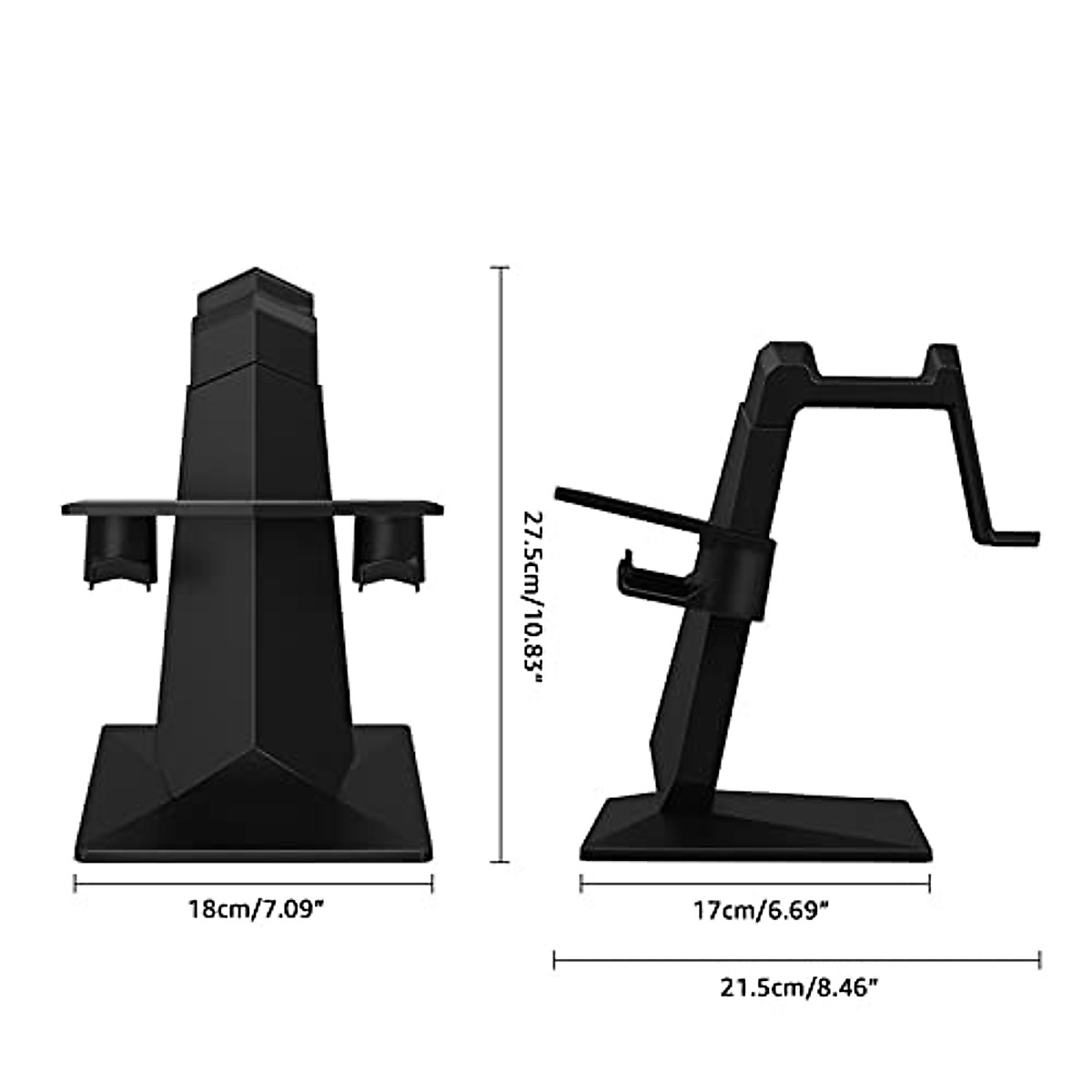 LeeCAE Universal VR Stand Headset Storage Bracket Controller Organizer Virtual Reality Display Holder for Quest/Quest 2