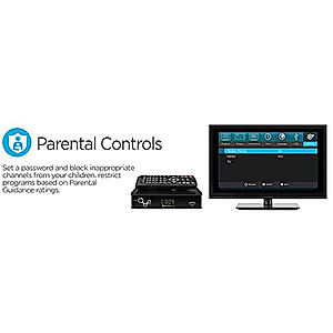 Digital Converter, Ematic Digital TV Converter Box with Recording, Playback, & Parental Controls