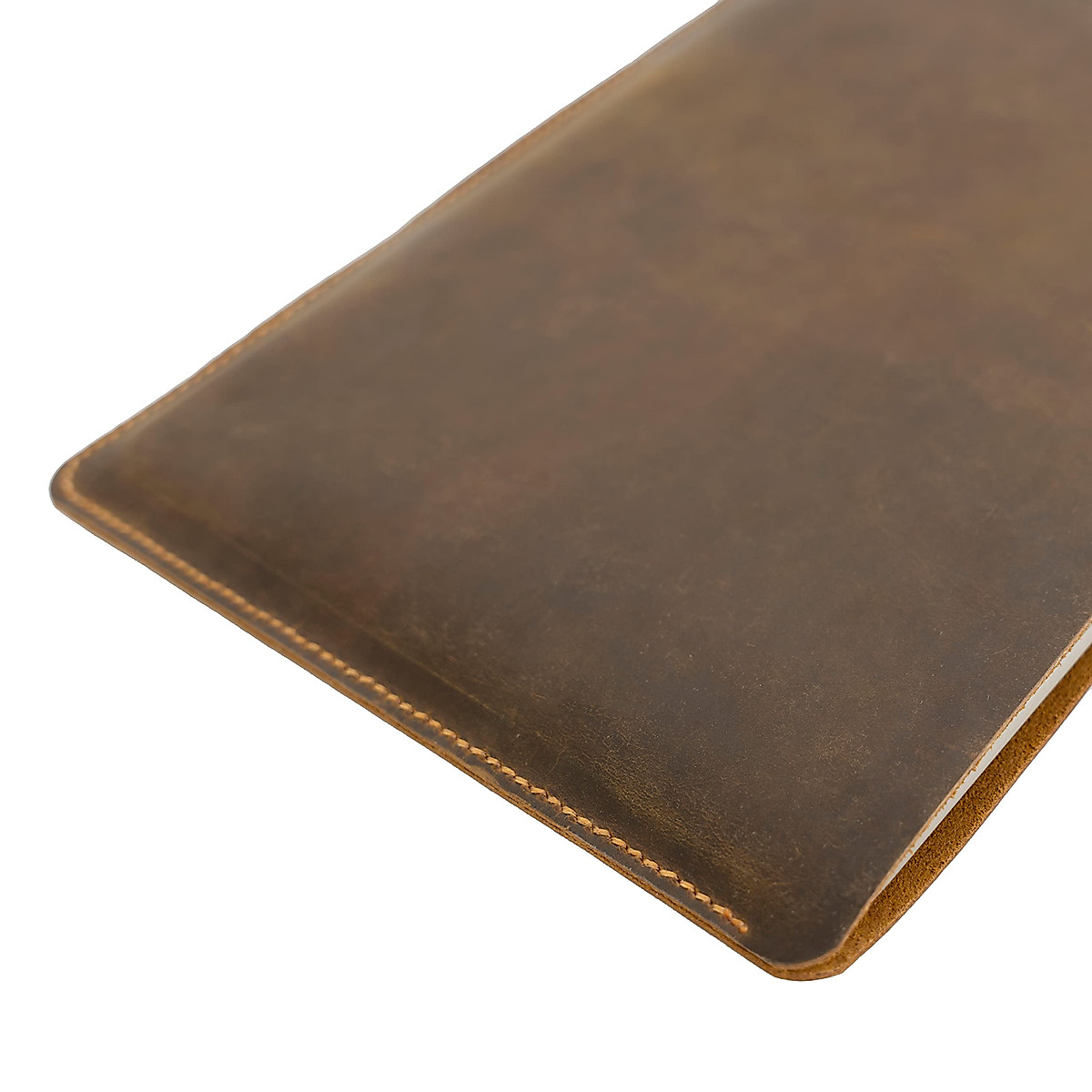 Turbosnail Personalized genuine leather MacBook Pro case 13 14 15 16 in. Apple Air M1/M2 laptop sleeve. Leather Laptop Cover. Custom office accessories gift