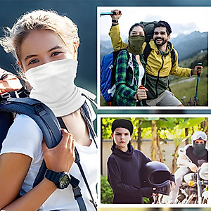 Breathable Neck Gaiter Face Scarf Mask for Men Women Hiking, Cycling, Sports, Fishing, Sun UV Protection Bandana