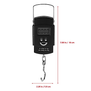Spring Balance Digital Small Scales Small Weight Scale Hook Scale Home Supplies Home Electronic Scale Kitchen Weight Scale Hanging Scale Fishing Weight Scale Hand Scale Fish Scale