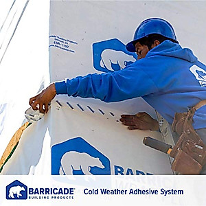 Barricade Construction Seam Tape 1 7/8" x 165' Roll - for House Wrap Installation