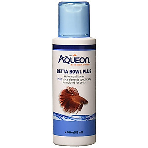 Aqueon Betta Bowl Plus Water Conditioner & Dechlorinator (2 Pack)