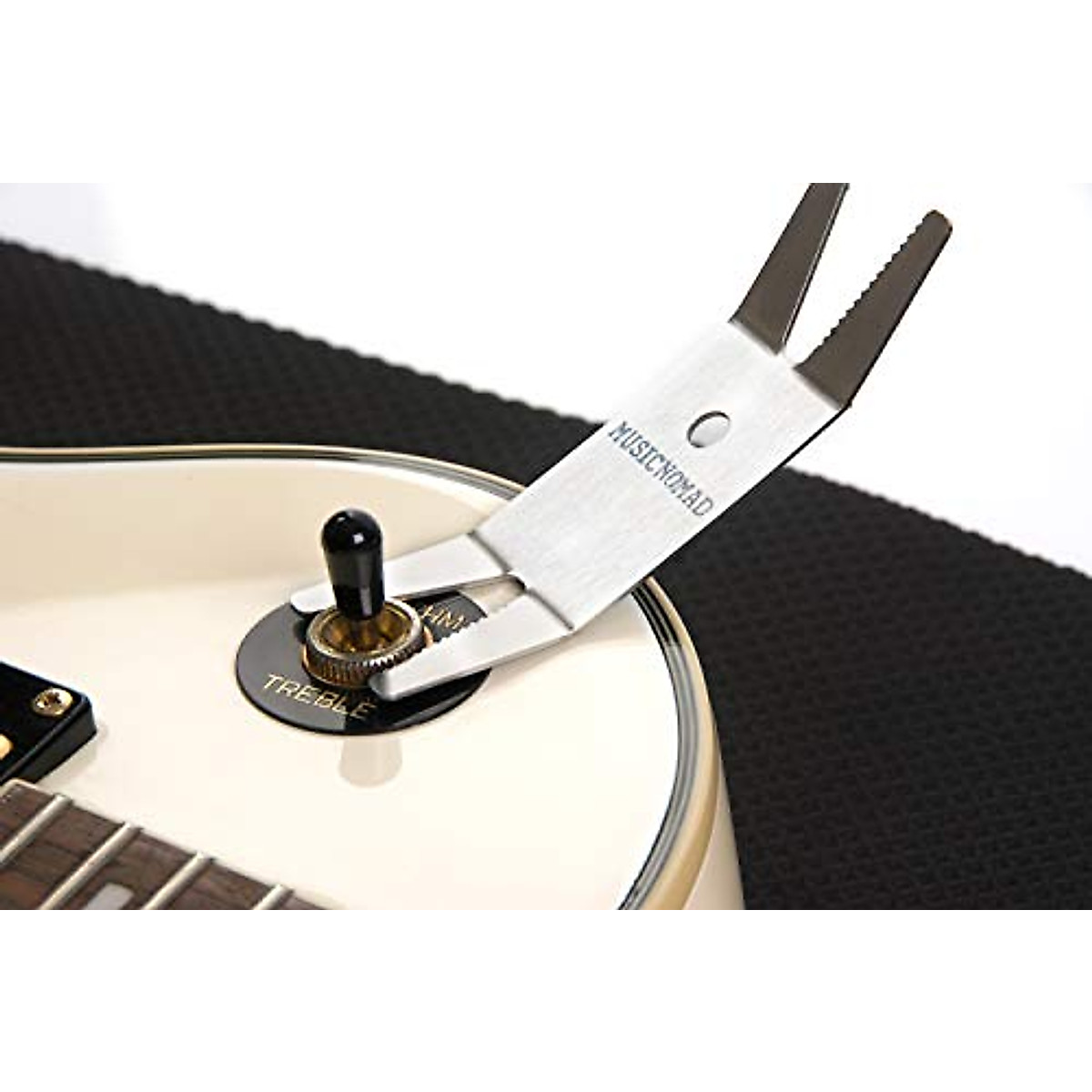 MusicNomad Premium Spanner Wrench with Microfiber Suede Backing (MN224)