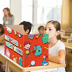 36 Pcs Privacy Boards Bulk, Large Privacy Folders with Bright Color Classroom Desk Shields Dividers, Desk Table Privacy Boards for School Teacher Student Test Study Office, 39 x 14 Inch (Sweet)