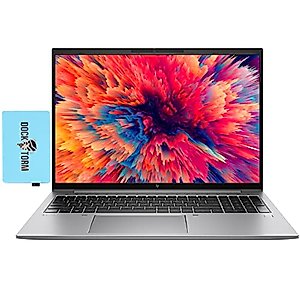 HP ZBook Firefly 16 G9 16.0" WUXGA Mobile Workstation (Intel i7-1260P 12-Core, 32GB DDR5, 1TB PCIe SSD, Intel Iris Xe, Backlit KYB, FP, 2 Thunderbolt 4, WiFi 6E, BT 5.3, Win10Pro) w/ Dockztorm Hub