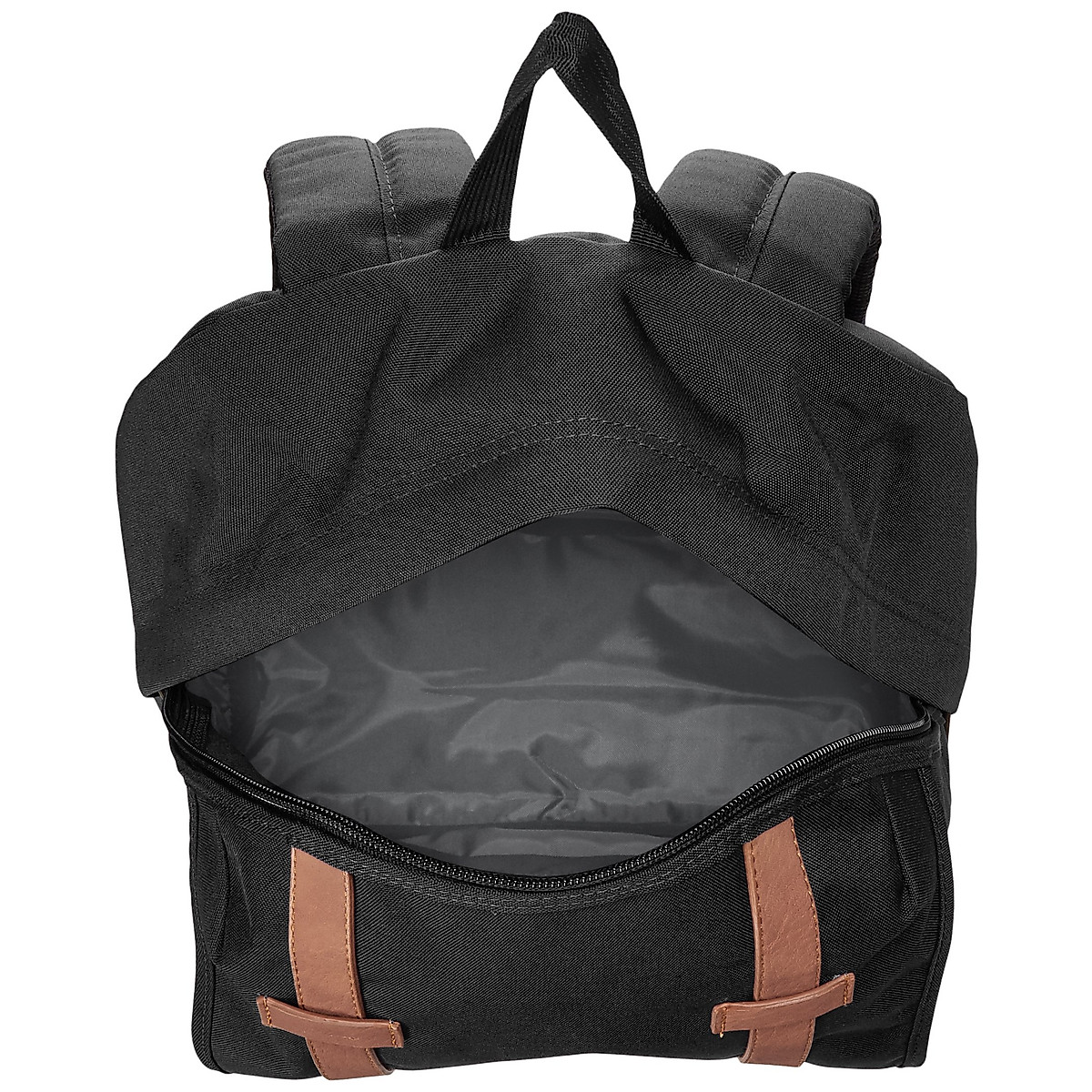 JanSport Cortlandt 15-inch Laptop Backpack-25 Liter School and Travel Pack, Black, One Size