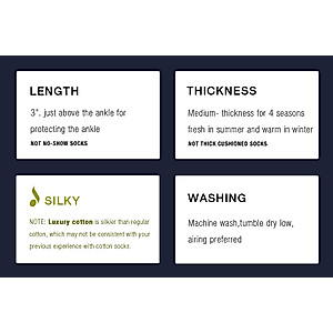 L.Martin 99-100% Pima Cotton Brown Running Ankle Socks Men Women 3Pair 6-9/S