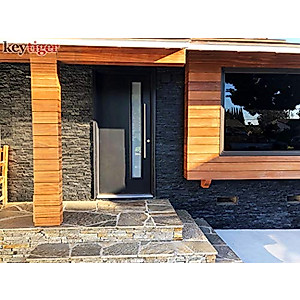 12 Inch Round Shape Bar Stainless Steel Modern Contemporary Entry Door Handle Bar Ladder Pull Shower Glass Sliding Barn Door Entrance Kitchen Interior Exterior Door Pull Push Brush Nickel Satin Finish